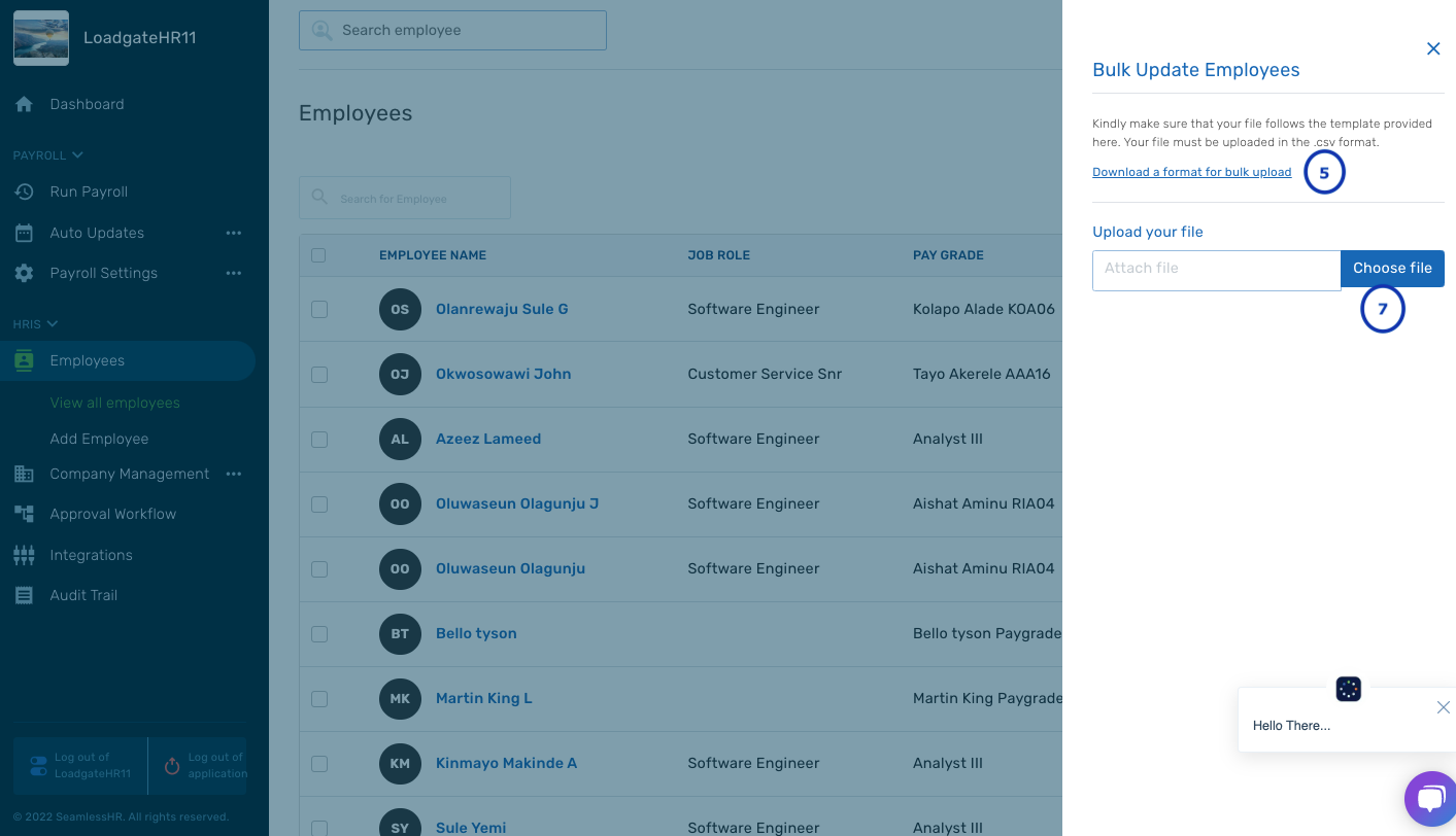 How to Bulk Edit Employee Information on SeamlessPayroll
